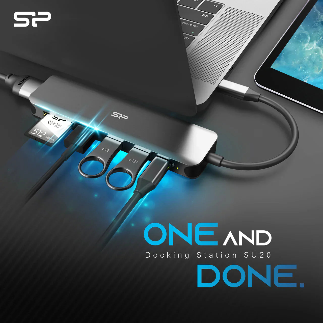 One And Done With A 7-In-1 Docking Station – Silicon Power Store (CA)